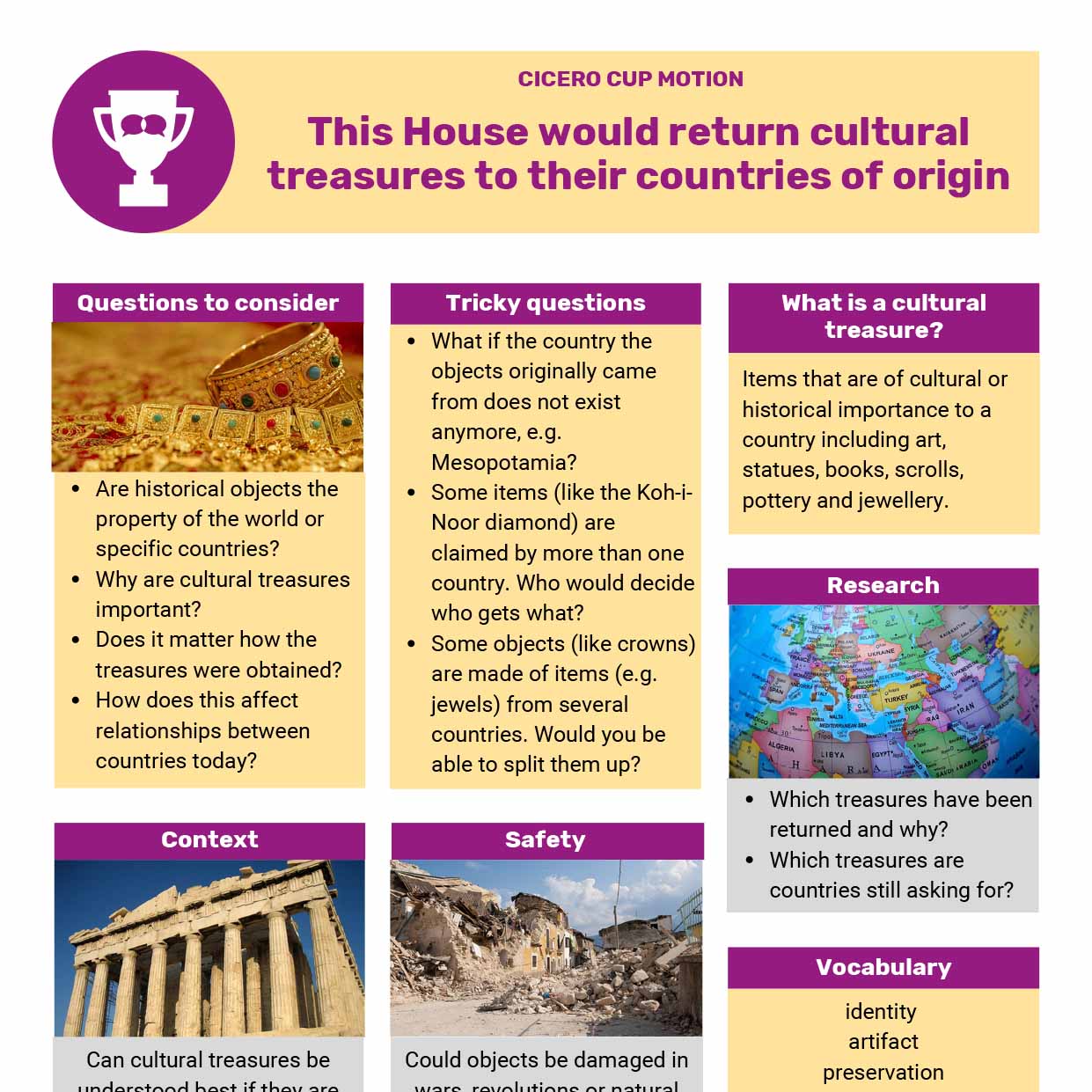 Debate topics – Noisy Classroom